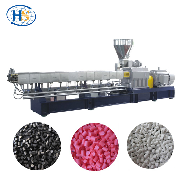 Calcium Carbonate Master Batch Production Twin Screw Extruder - Buy masterbatch extruder ...