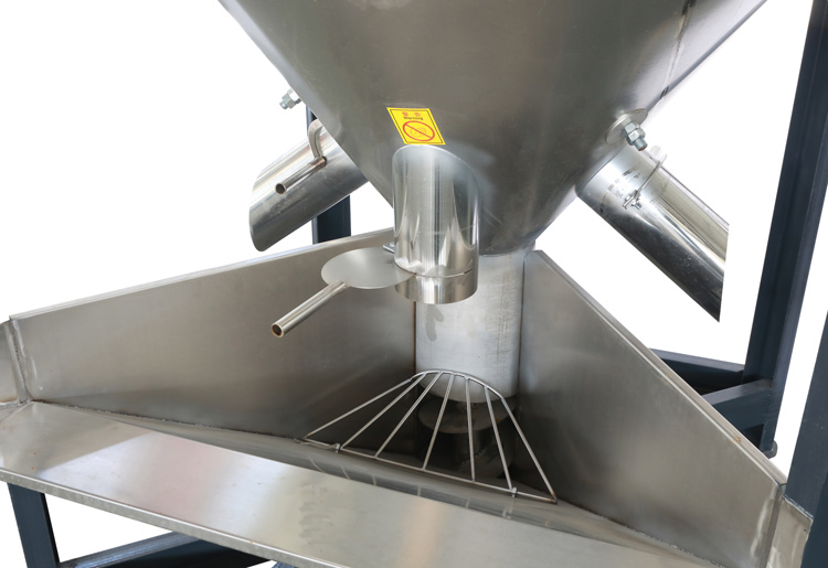 Vertical Plastic Mixing Silo with Large Capacity - Haisi Extrusion ...