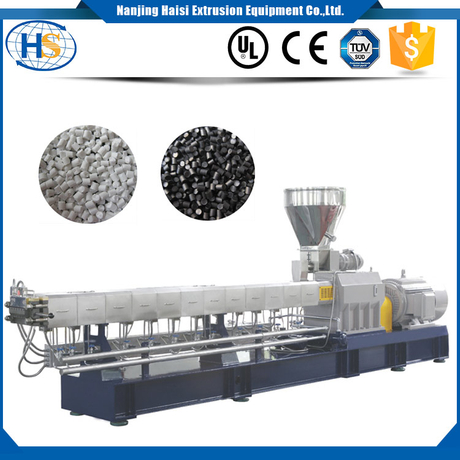 White/ Black Masterbatch Making Twin Screw Extruder with High ...