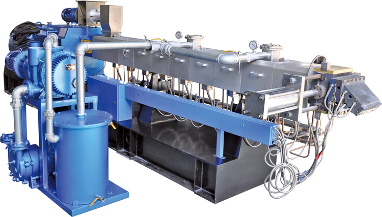 Automatic Strand Pelletizing Twin Screw Extruder for PET Bottle ...