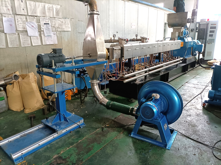 TPS+PBAT Biodegradable Plastic Extruder/ Corn Starch Bioplastic Twin Screw Extruder - Buy twin ...