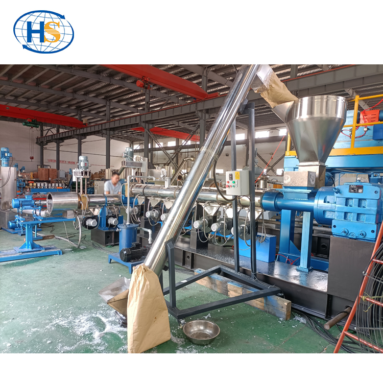 Film Recycling Pelletizer Plastic Recycle Extrusion Machine Two Stage ...